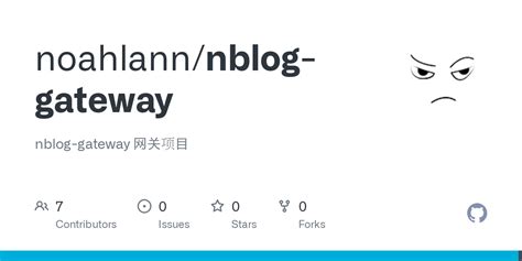 Github Noahlannnblog Gateway Nblog Gateway 网关项目