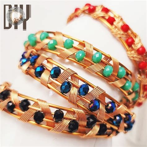 Lan Anh Handmade On Instagram Zig Zag Thick Bangle Cuff Bracelet