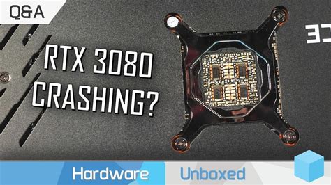 Rtx 3080 Crashing Issues Is Ampere Actually For Gaming September Qanda [part 1]