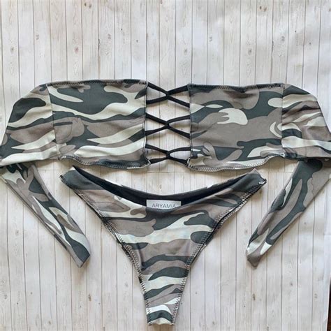 Camo Bikini Etsy