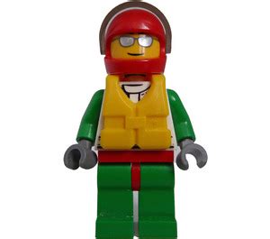 LEGO Octan Racing Crew With Life Jacket Minifigure Brick Owl LEGO Marketplace