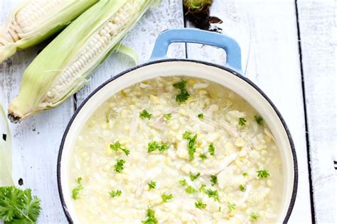 Chicken Corn Soup With Rivels