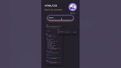 search bar animation html css shorts youtubeshorts viralshort youtube