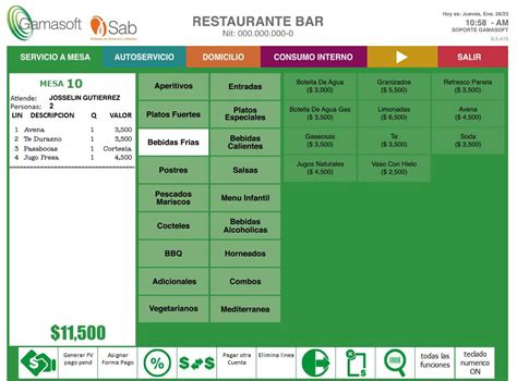 Software Para Restaurantes Software Administrativo De Alimentos
