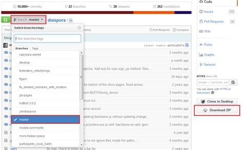 diaspora ruby tutorial virtuozzo dev docs