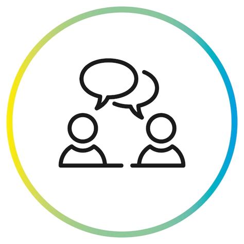 Person Speaking Icon