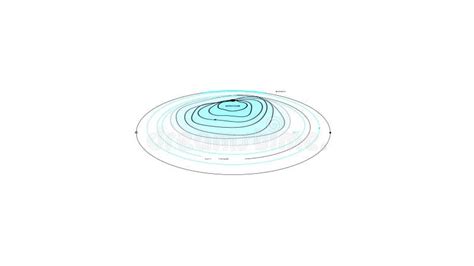 3d Topographic Map Element Hud For Sci Fi Interface Stock Video