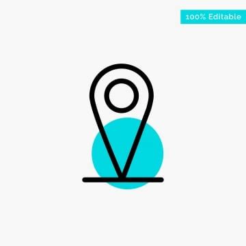 Pin Point Pointer Location Icon From Connecting Dot And Line Location Icons Line Icons Pin