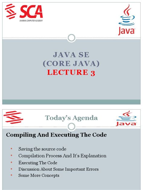 Java Se (Core Java) | PDF | Class (Computer Programming) | Java ...