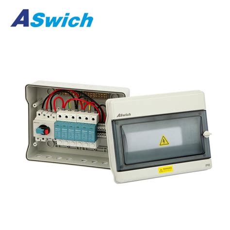 1 input 1output 1000v ip65 dc solar pv safety string combiner box