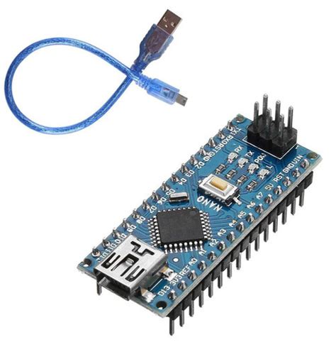 Arduino Nano V3 Atmega328 Compatible Microprocessor Board With Soldered