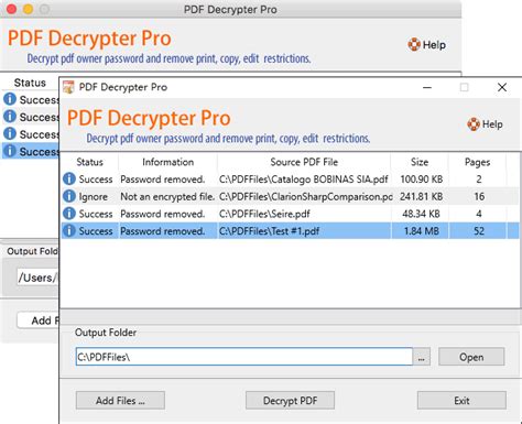 PDF Decrypter Pro Remove Printing Editing Restrictions From PDF