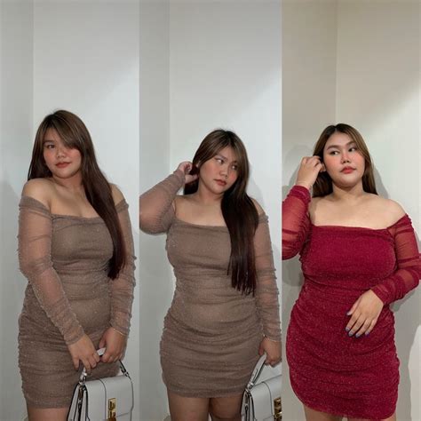 เดรสปาดไหล่ไปงาน เดรสสาวอวบ Katheryn Clothes1377 Thaipick