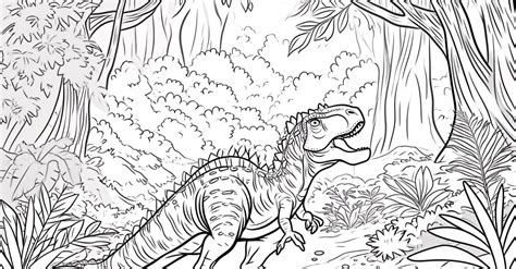 Carnotaurus Dinosaur Colouring Pages 3 Templatemonster