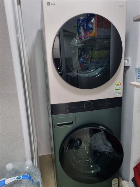 Lg 트롬 워시타워 오브제 컬렉션 세탁기 23kg 건조기 20kg 세트 추천 내돈내산 설치and사용 후기 네이버 블로그