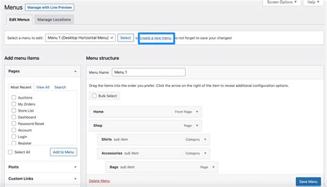 How To Edit A Menu On WordPress Easy Ways