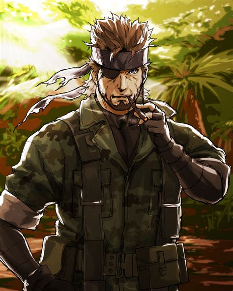 Big Boss And Naked Snake Metal Gear And More Drawn By Sjw Kazuya