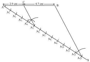 Give The Justification Of The Construction Also Draw A Line Segment Of Length 7 6 Cm And
