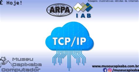 O TCP IP se tornava o protocolo padrão da ARPANET em 1983 MCC Museu