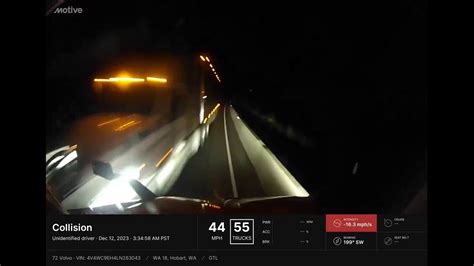 Dramatic Video Of Semi Truck Collision In Washington State Fox News Video