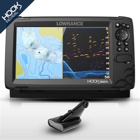 Compra La Sonda GPS Plotter Lowrance HOOK Reveal 9 HDI 50 200 Downscan