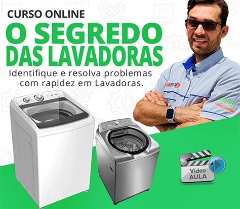 Curso Máquinas Lavar Roupas Completo Online A Distância