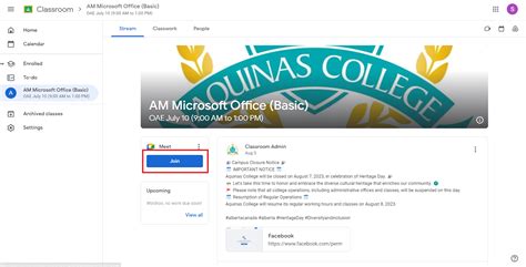 How To Join Google Classroom From Your Desktop Aquinas College Career College