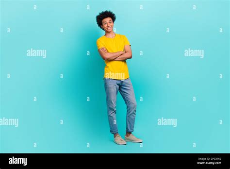 Full Body Length Cadre Of Positive Youngster Guy Confident Business