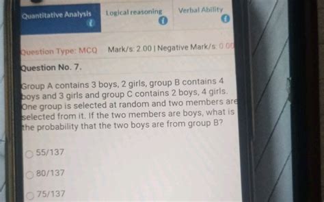 Quantitative Analysis Logical Reasoning StudyX