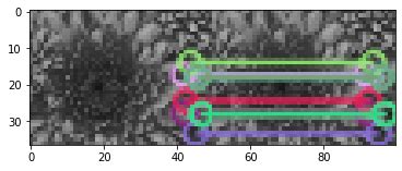 Python OpenCV SIFT Feature Matching Within Image Itself Stack Overflow