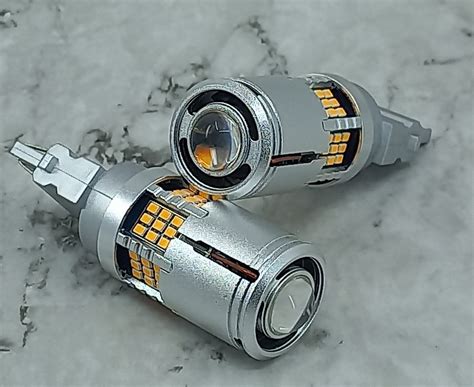 K Series Led 3157 Yellow Canbus Globe Pair