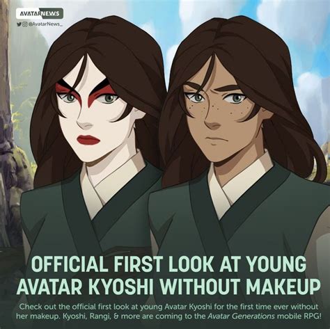 Avatar The Last Airbender Reveals Look At Young Avatar Kyoshi Artofit