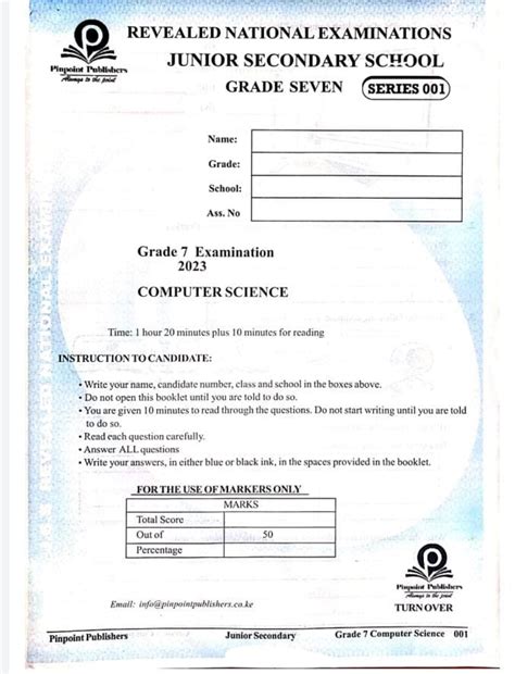 Results Of The National Exams 2024 7th Edition Katee Matilde