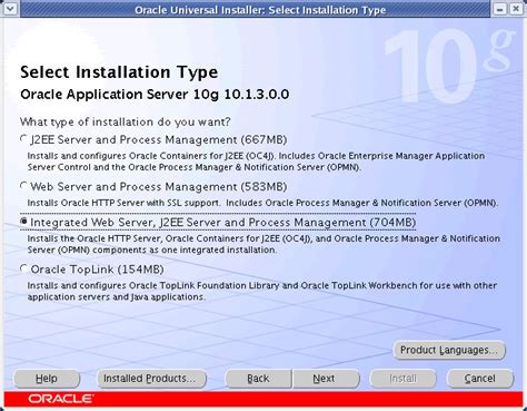 Oracle Base Oracle Application Server 10g Release 3 10 1 3 Installation On Red Hat