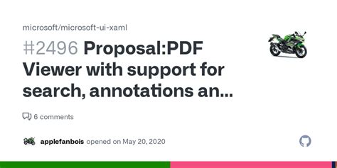 Proposalpdf Viewer With Support For Search Annotations And Digital