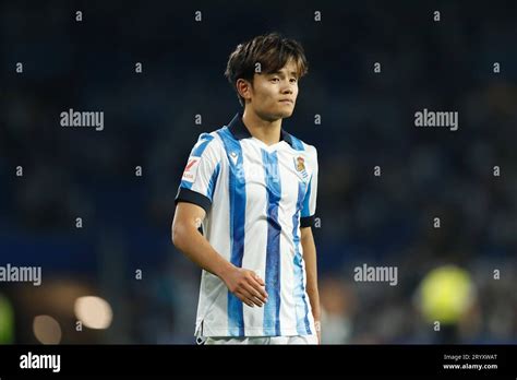 San Sebastian Spain 30th Sep 2023 Takefusa Kubo Sociedad Football
