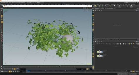 Houdini Plant Simulation Tutorial Auto Rig Wire Solver