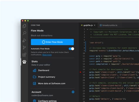 Time Tracking For Visual Studio Code Code Time