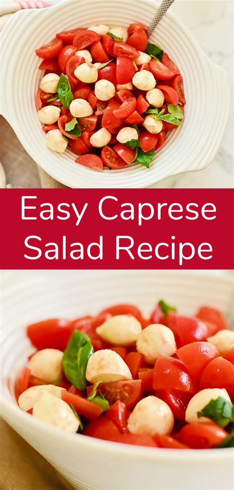Easy Caprese Salad Recipe Make And Takes