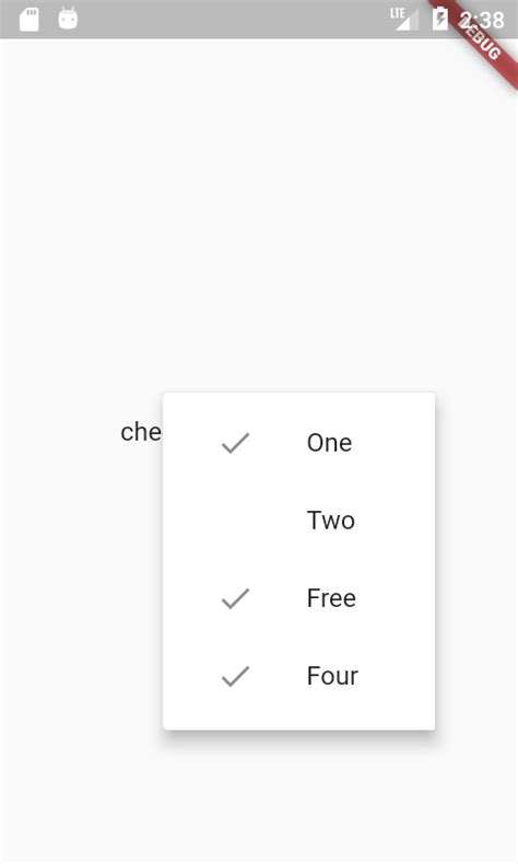 Popupmenubutton Flutter Checkedpopupmenuitem Keep Menu Open After Selecting An Item Stack