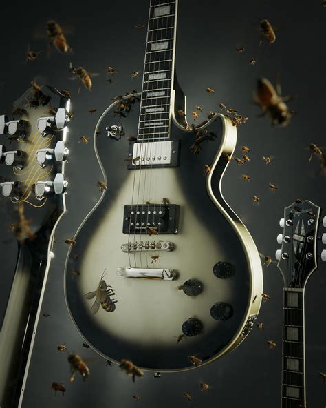 Epiphone Adam Jones Les Paul Custom Art Collection When Art Becomes