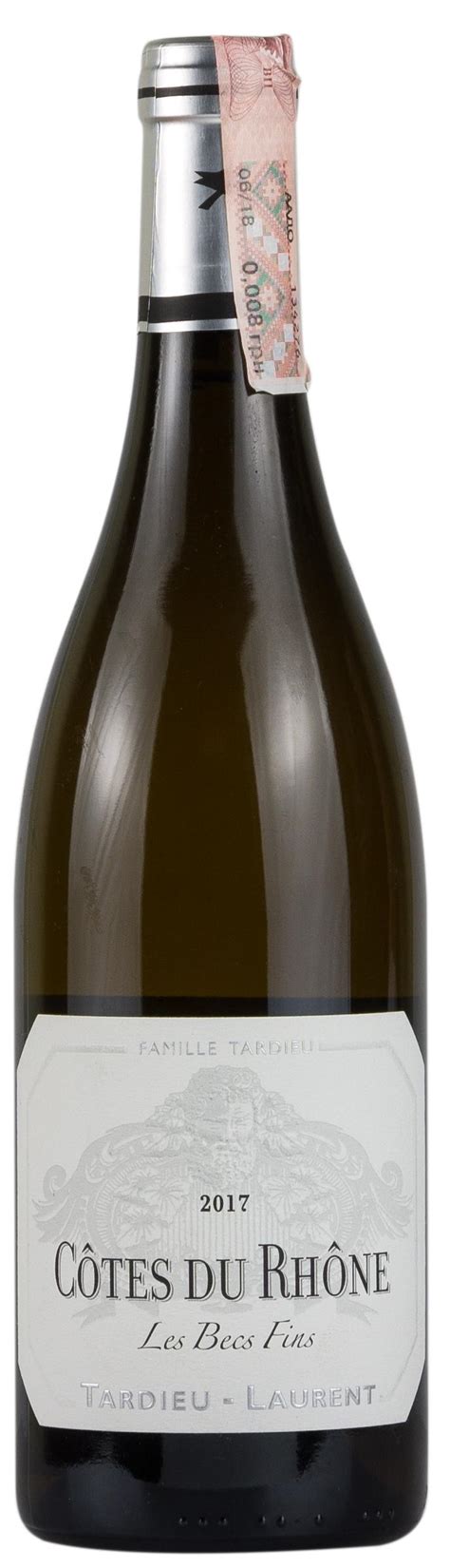 Вино Tardieu-Laurent Cote du Rhone Les Becs Fins Blanc 2017 (Тардье ...