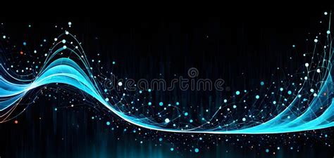 Dynamic Graph With Fluctuating Data Points In Vibrant Colors Stock