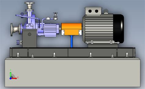 Oh2泵3d建模图纸igs格式 Iges 模型图纸下载 懒石网
