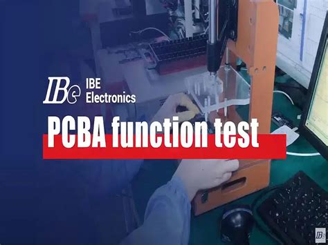 How To Function Test A Pcba Printed Circuit Board Assembly Ibe Electronics