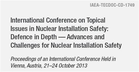 Safetymatters Safety Culture Information Analysis And Management Defense In Depth And Safety