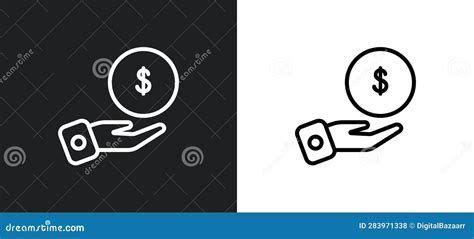 Collecting Outline Icon In White And Black Colors Collecting Flat Vector Icon From Activity And