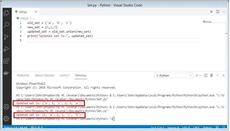 an introduction to python set with practical examples codingstreets