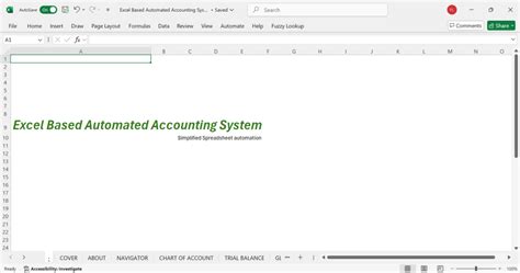 Excel Based Automated Accounting System Eloquens