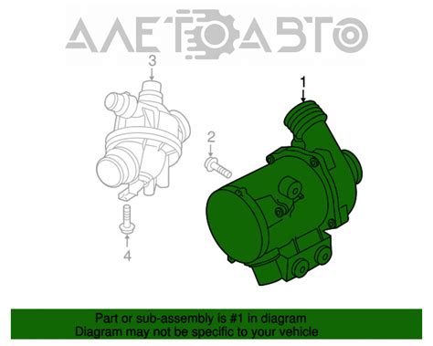 Помпа водяная BMW 5 F10 11-16 3.0T N55 3M121023 артикул 472296 - купить ...